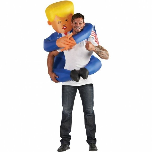 Morphsuits | Other | Morph Trump Inflatable Leader Piggyback Halloween ...